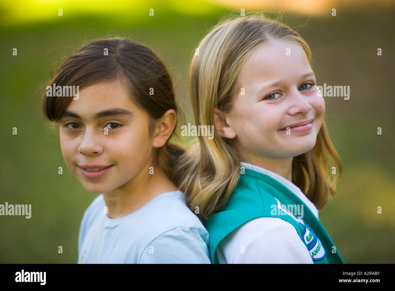 Girl Scout friends posing together Model Released Los Angeles ...