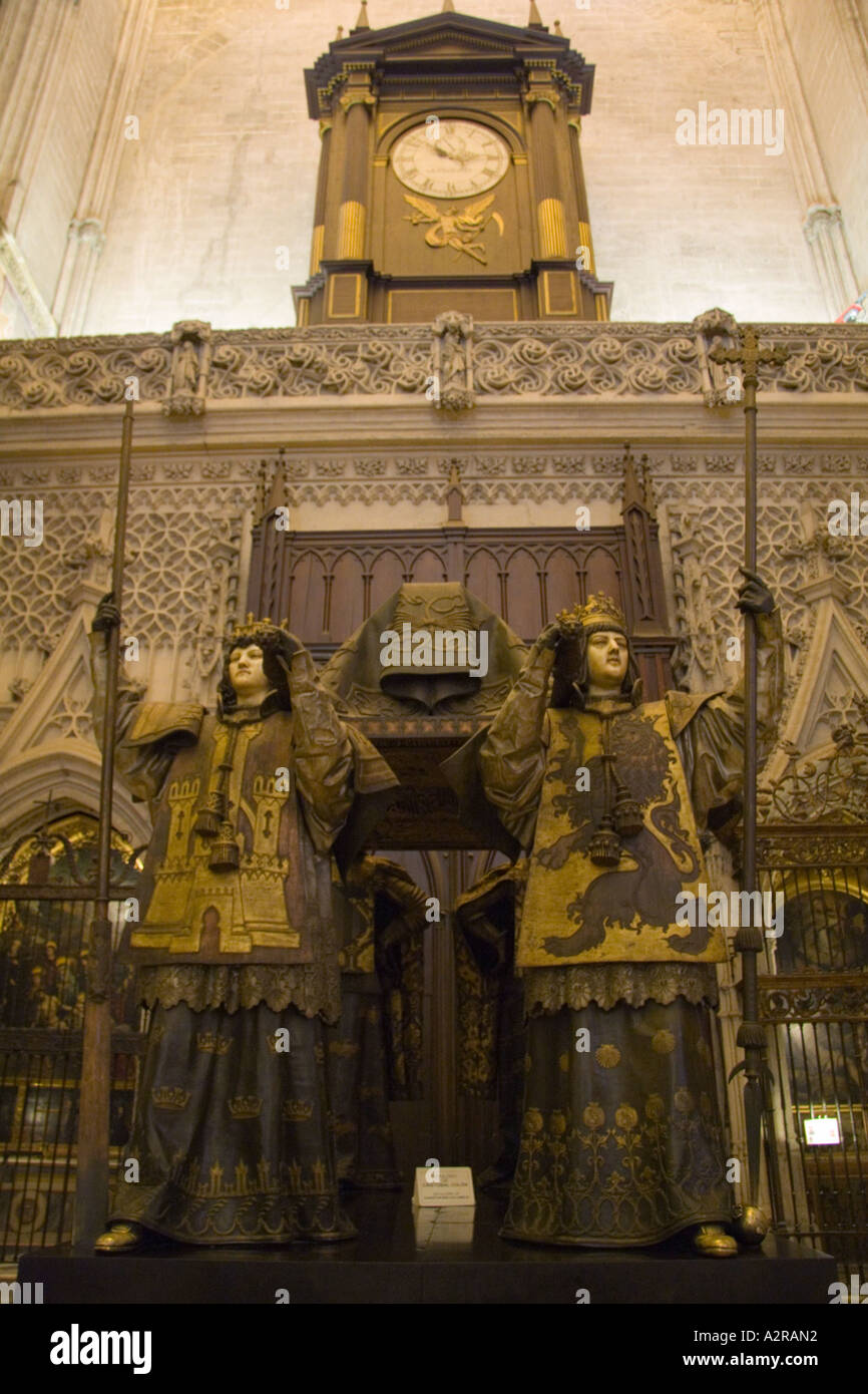 Seville spain grave christopher columbus hi-res stock photography and ...