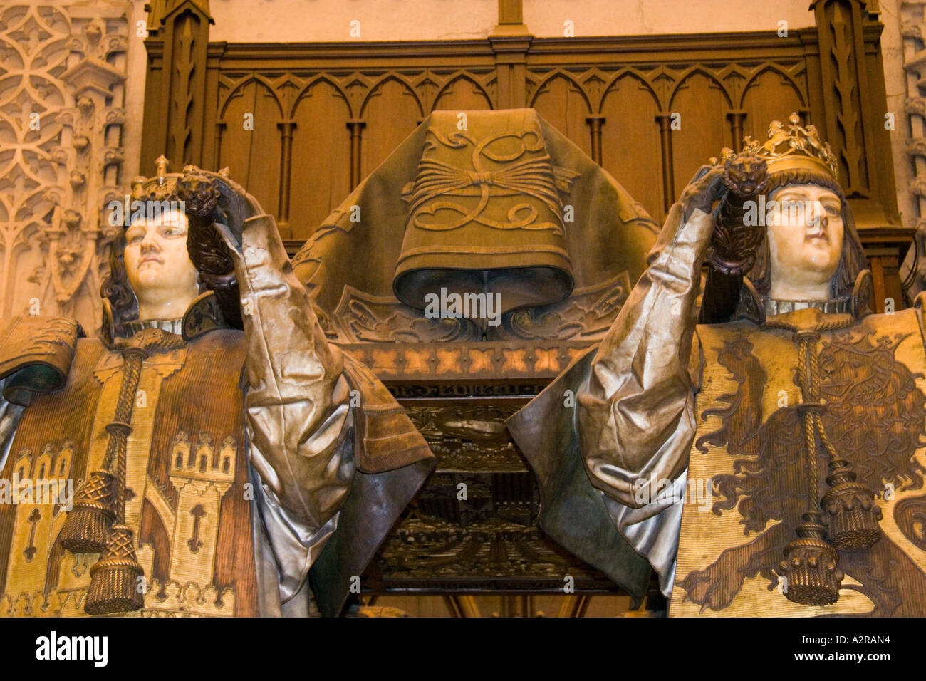 Sepulchre Bearers of Christopher Columbus tomb Seville Spain Stock ...
