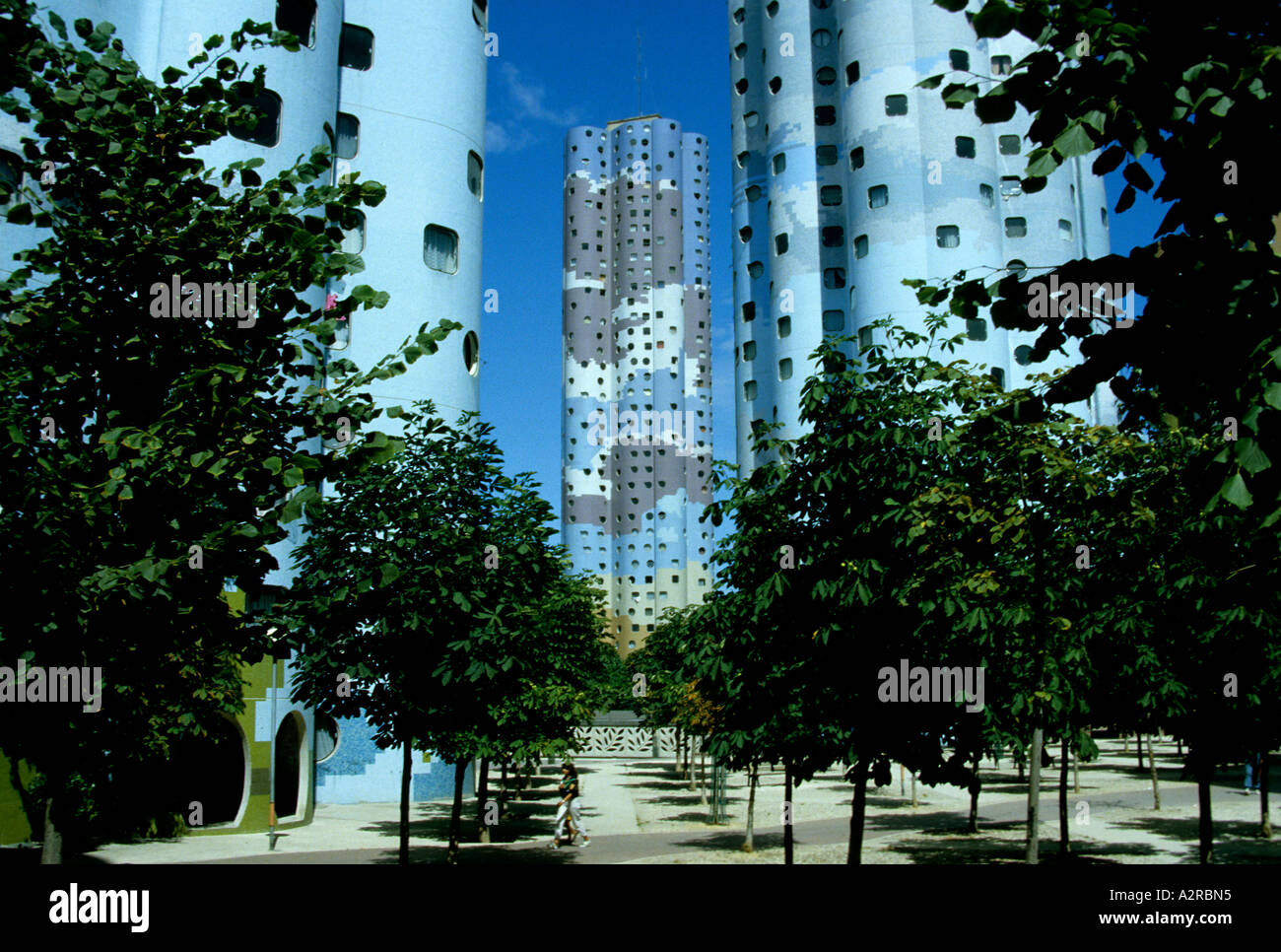 Paris La Defense French architecture modern France Stock Photo - Alamy