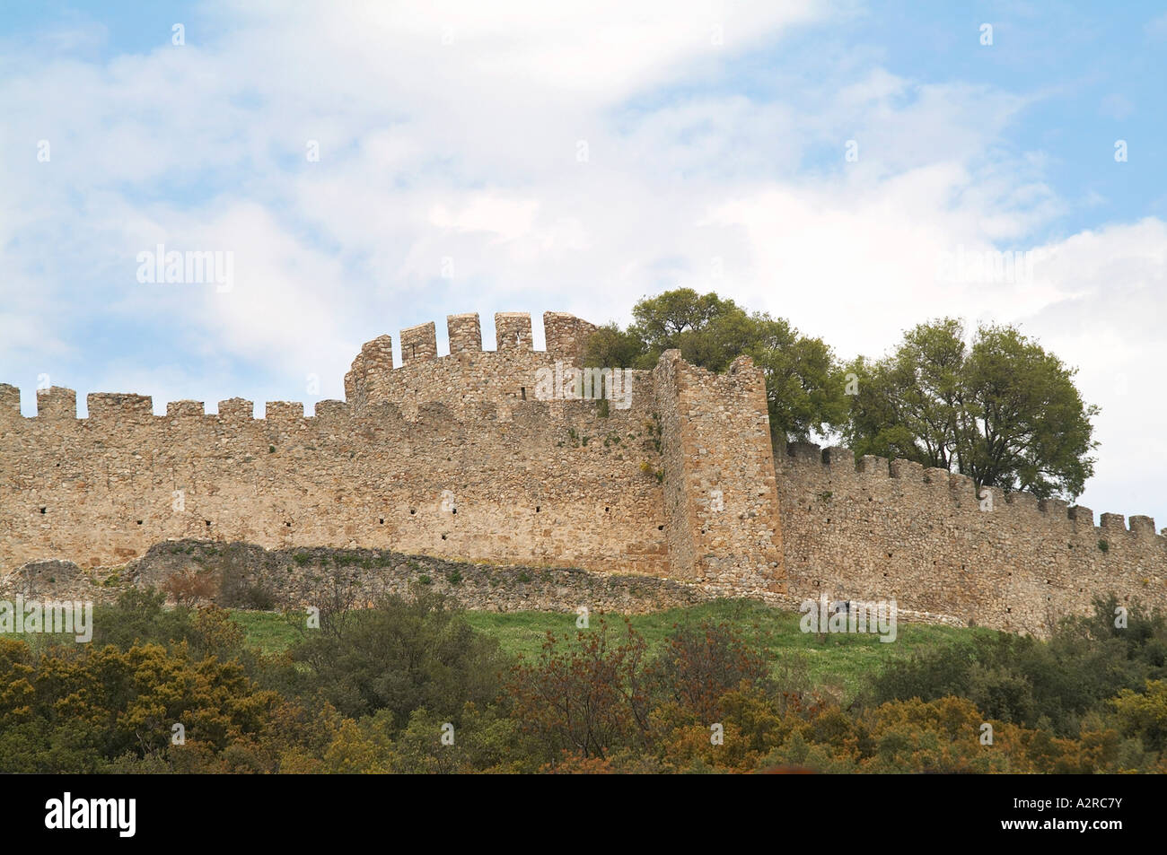 Old Castle in Platamonas, Greece Stock Photo - Alamy