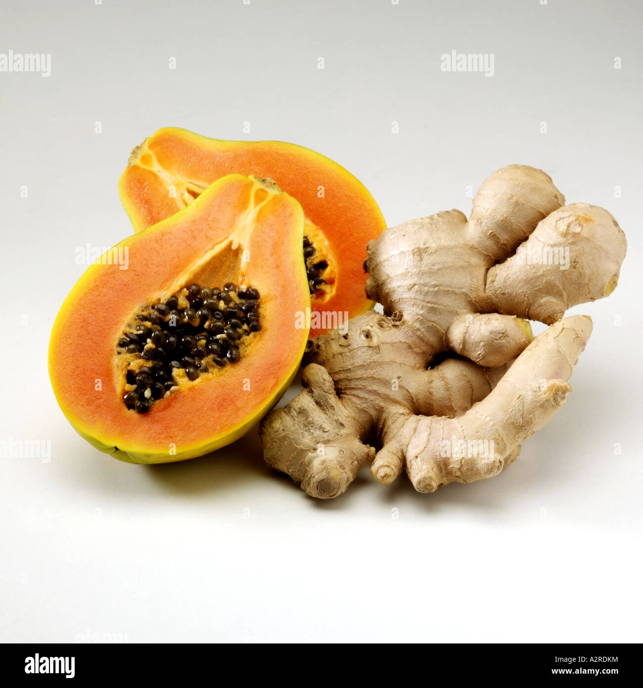 Ginger and mango Stock Photo - Alamy