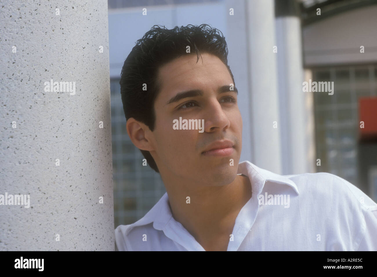 Half White Half Mexican Man