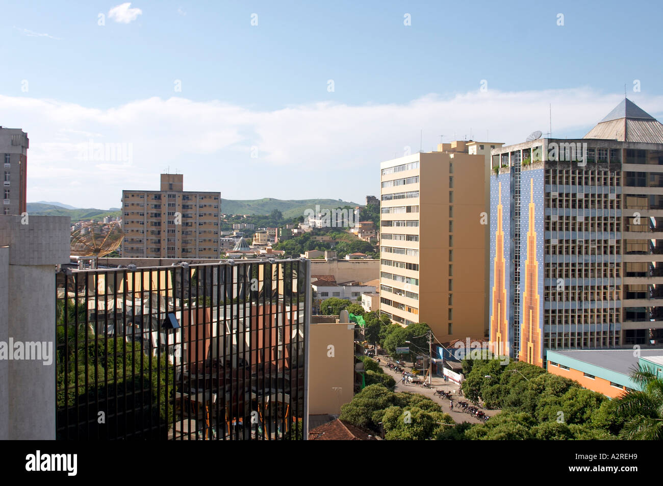 Governador Valadares town centre Brazil Stock Photo - Alamy