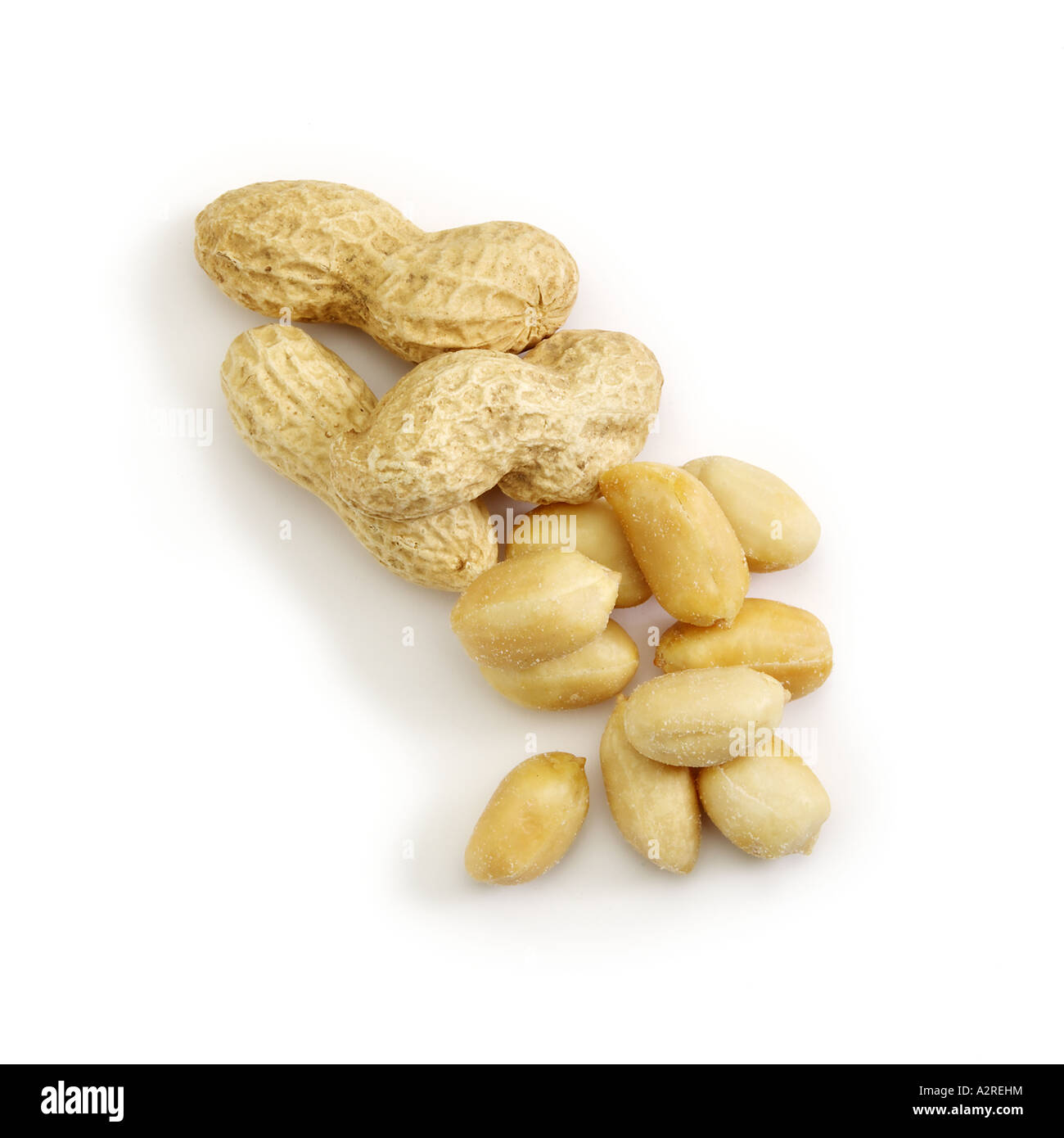 Peanuts inside Cut Out Stock Images & Pictures - Alamy
