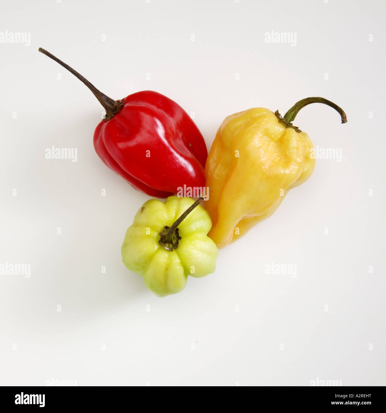 African hot peppers Stock Photo - Alamy