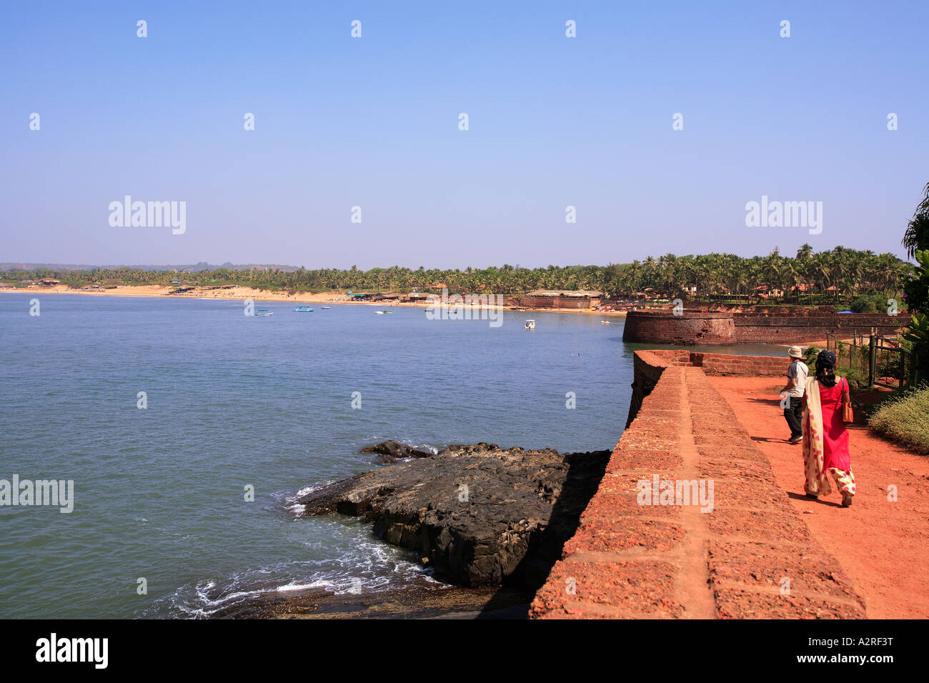 INDIA NORTH GOA FORT AGUADA Stock Photo - Alamy