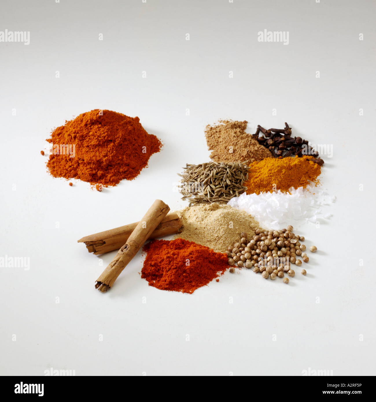 Species from India Tandori and masala Stock Photo - Alamy