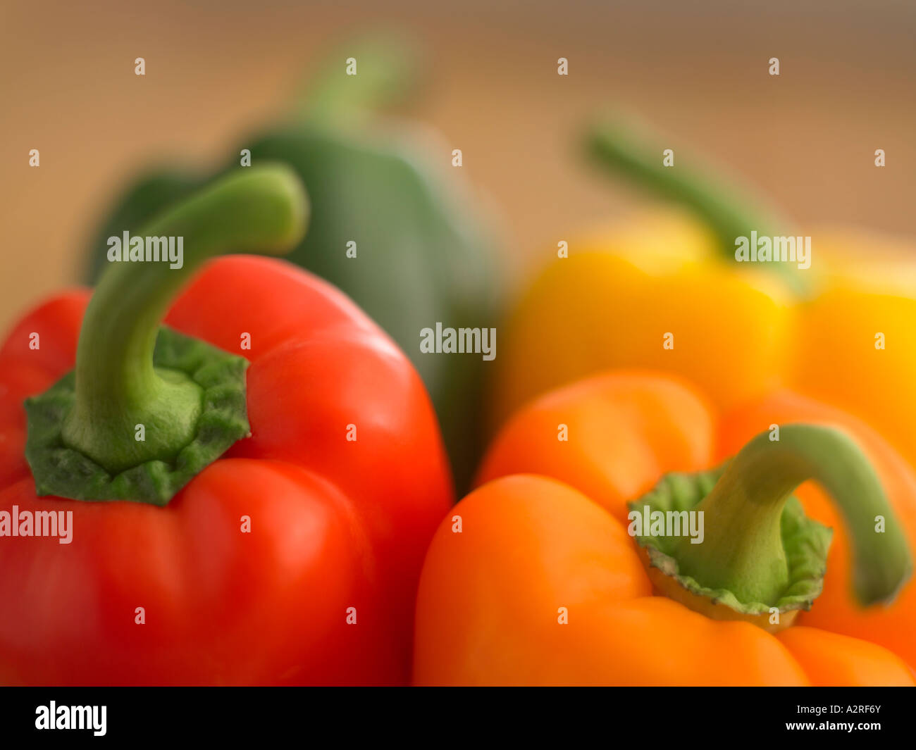 four bell peppers Stock Photo - Alamy