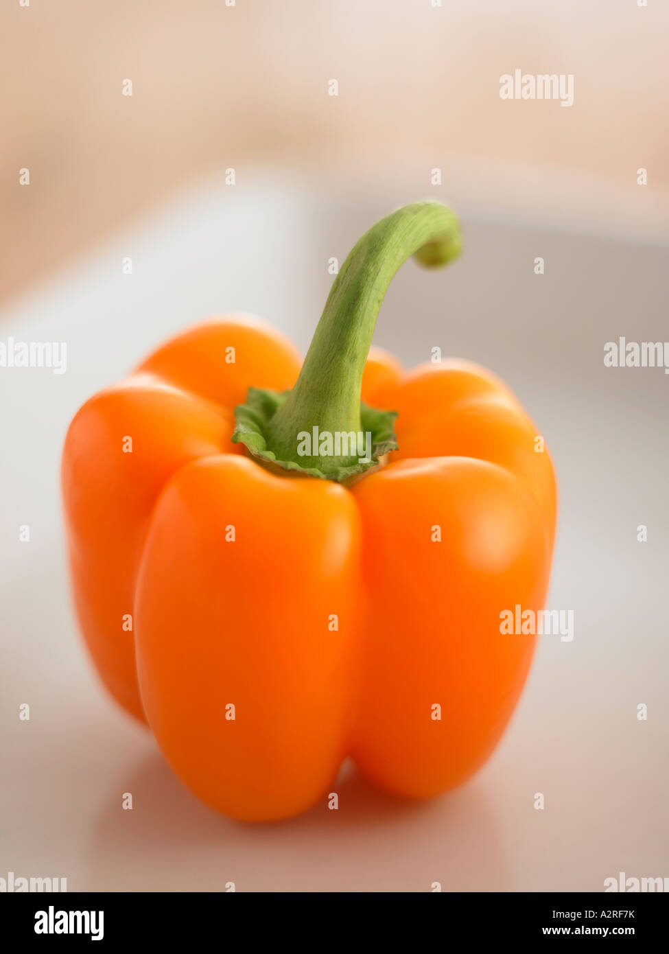 Orange bell pepper stalk hi-res stock photography and images - Alamy