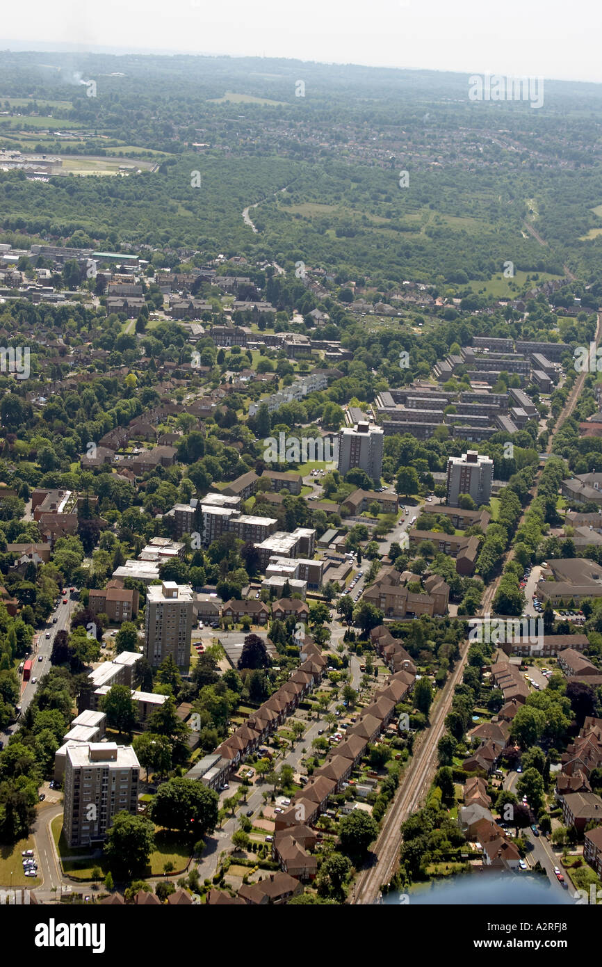 Banstead aerial hi-res stock photography and images - Alamy