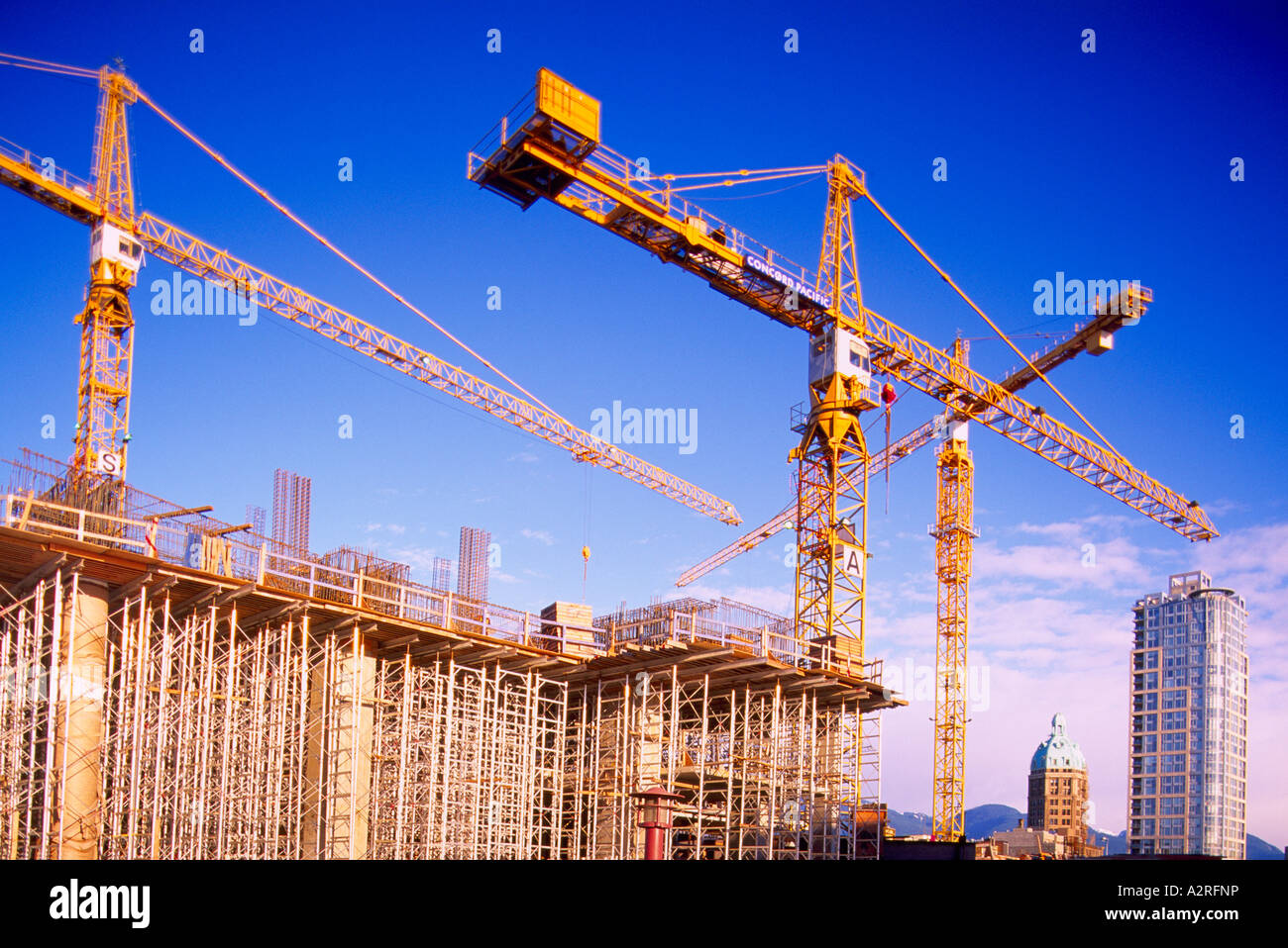 Bc british columbia canada construction site growth horizontal hi-res ...