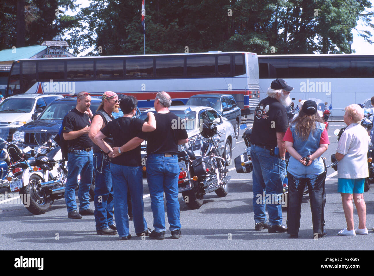 Biker gangs hi-res stock photography and images - Alamy