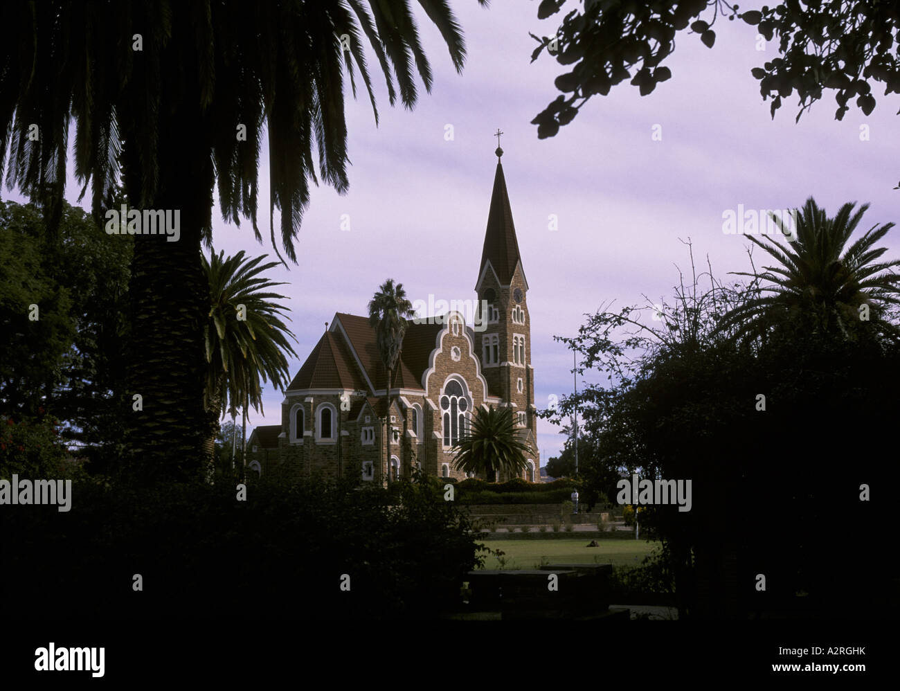 Namibia Christus Kirche Church Windhoek Namibia Stock Photo - Alamy