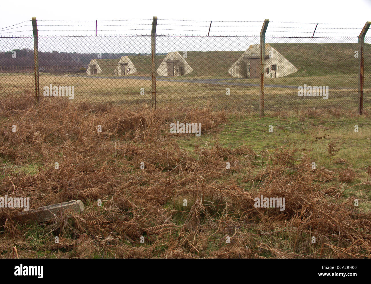 Cold war military base Woodbridge Suffolk England Stock Photo - Alamy