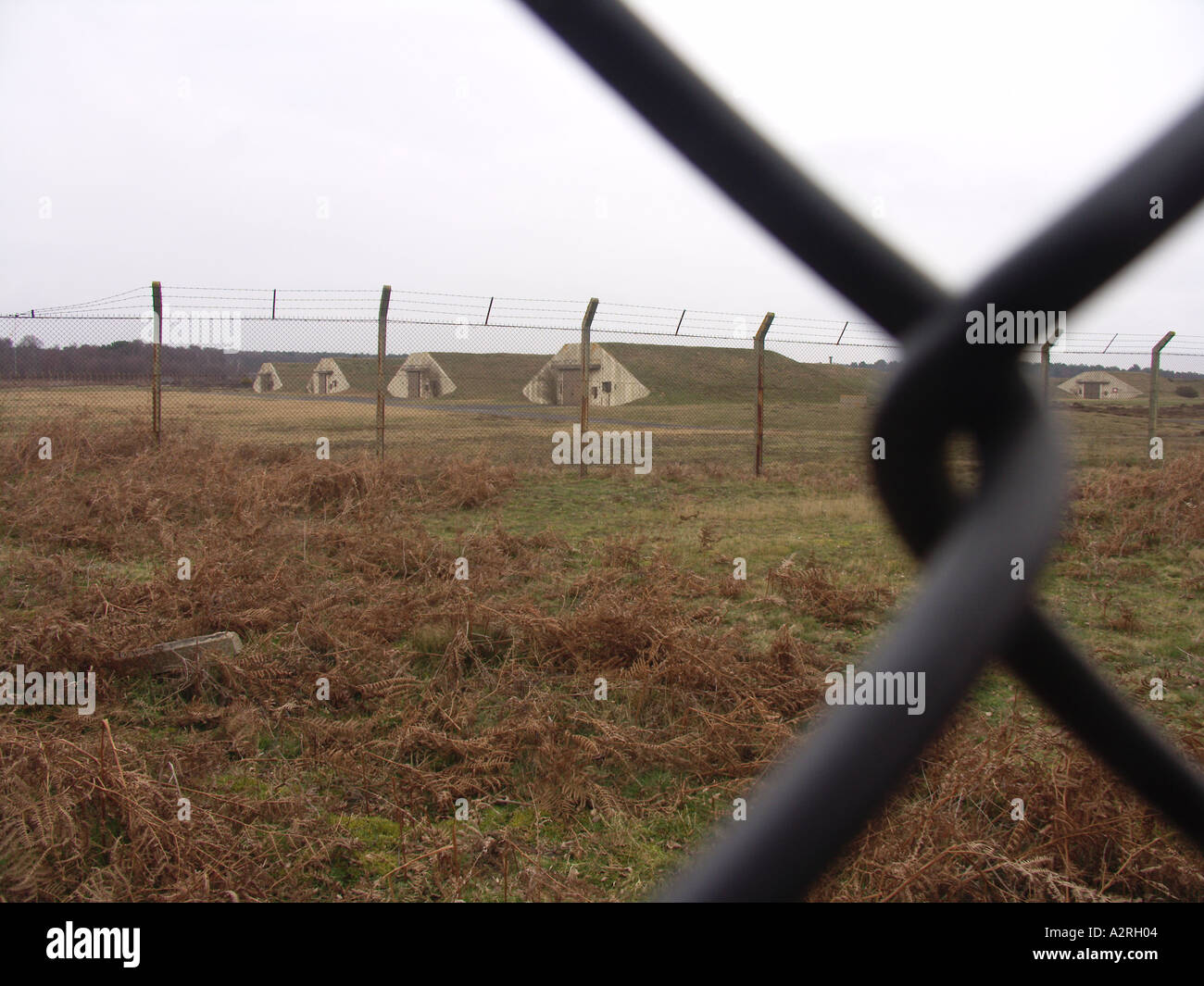 Cold war military base Woodbridge Suffolk England Stock Photo - Alamy