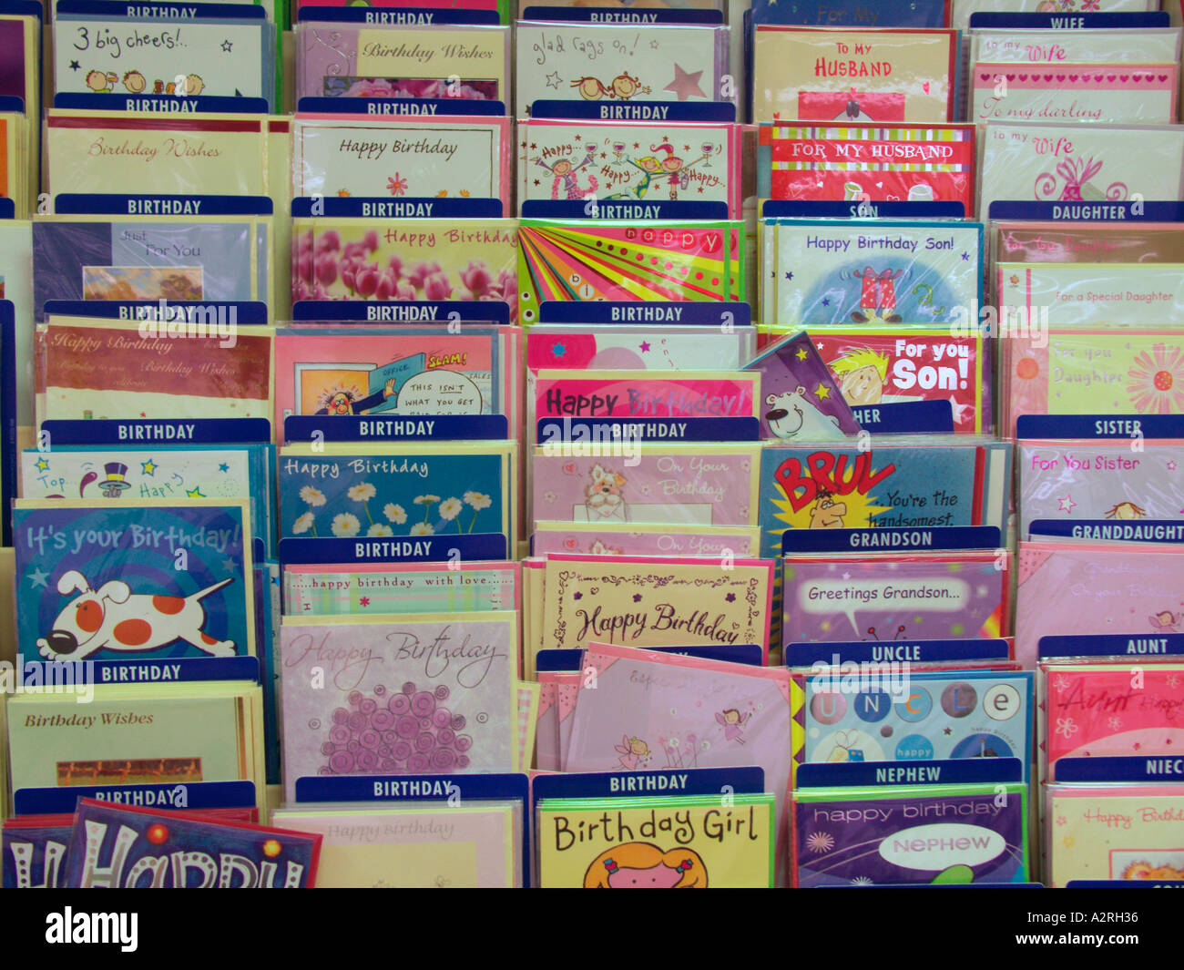 Greetings card shop hi-res stock photography and images - Alamy