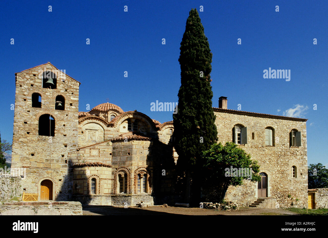 Ayia Sofia Church Mystra Peloponnese Greece Greek Stock Photo - Alamy