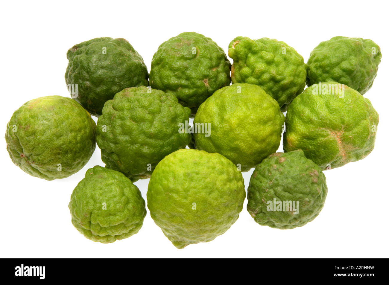 green KAFFIA Kaffir limes limetten caffia fruit sweet lime lemon citron ...