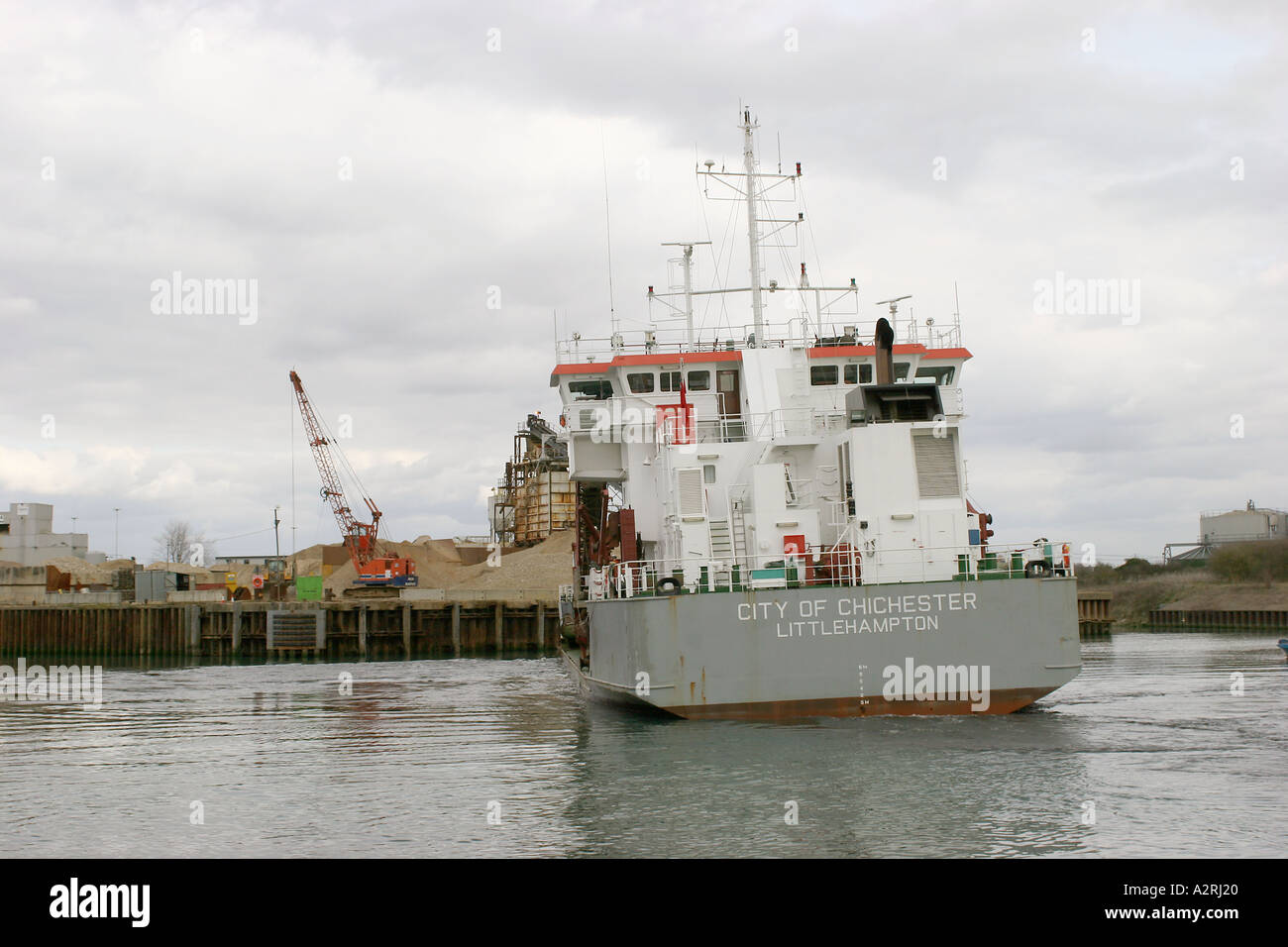 Dredger dumping hi-res stock photography and images - Alamy