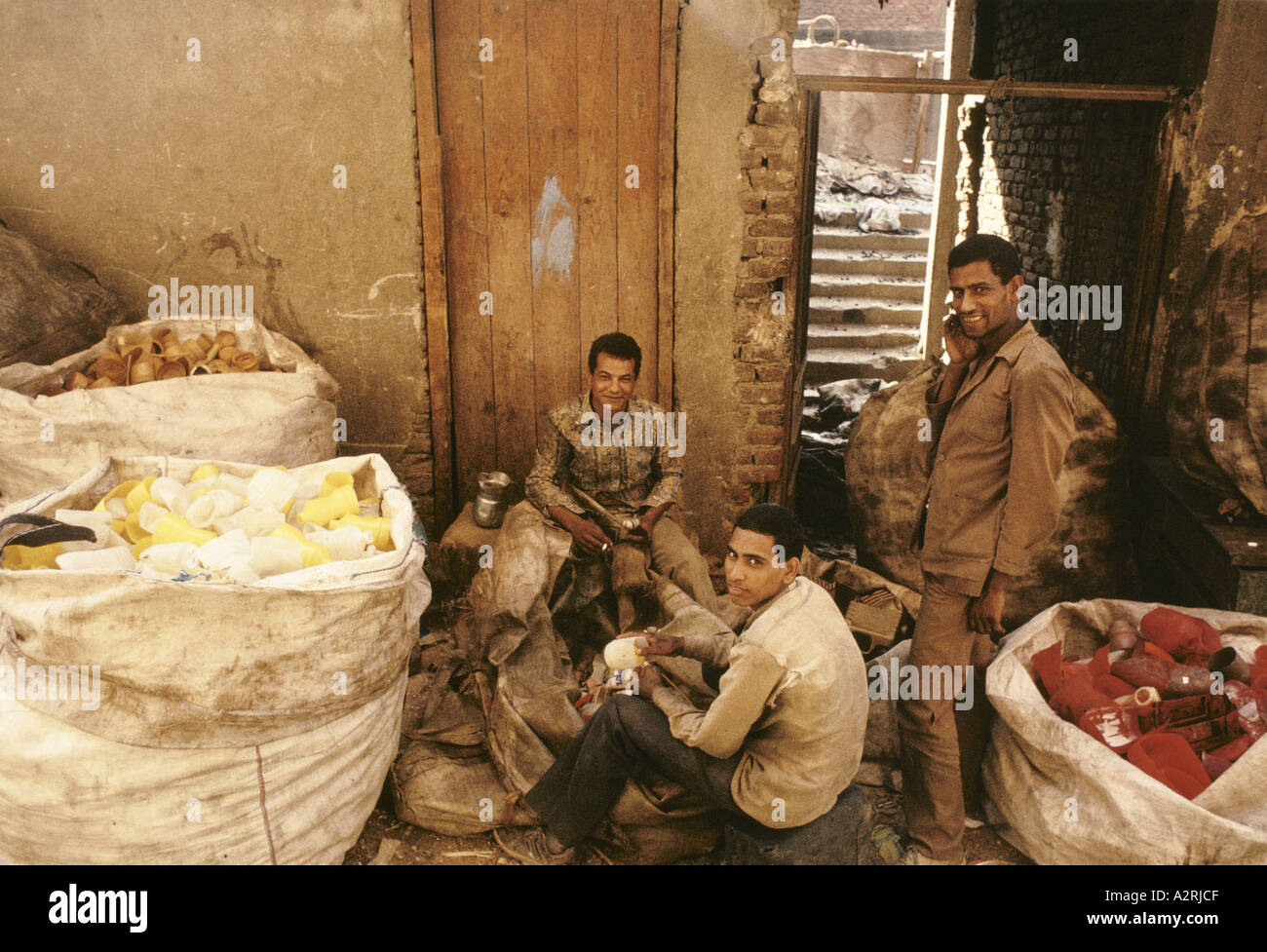 Zabbaleen hi-res stock photography and images - Alamy