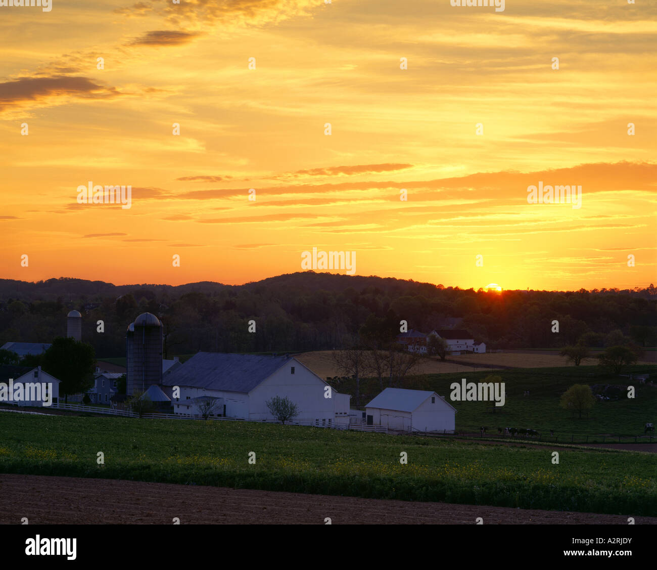 Pennsylvania scenic farmland landscape hi-res stock photography and ...