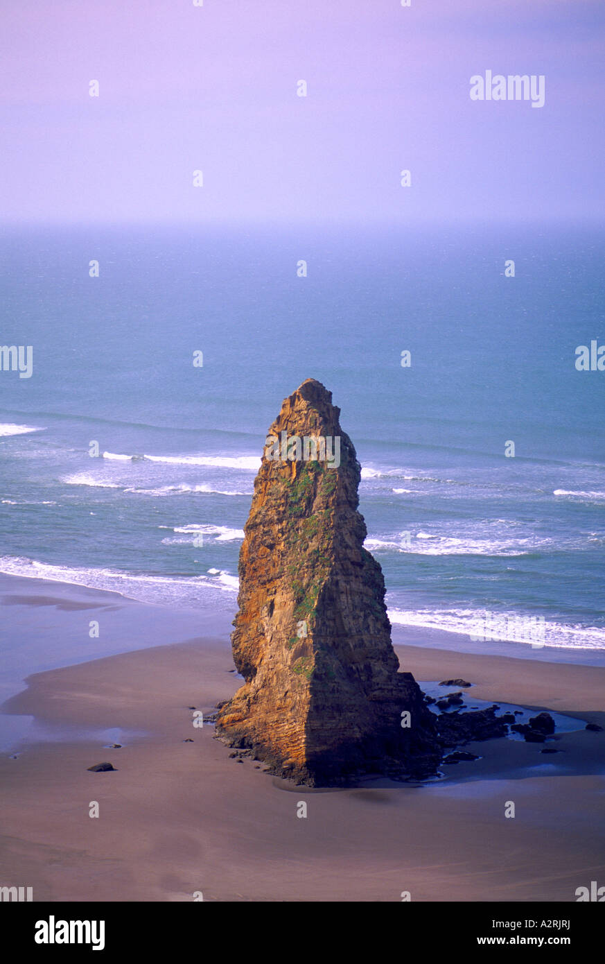 Sea Stack along Oregon Coast at Cape Blanco, near Port Orford, Oregon ...