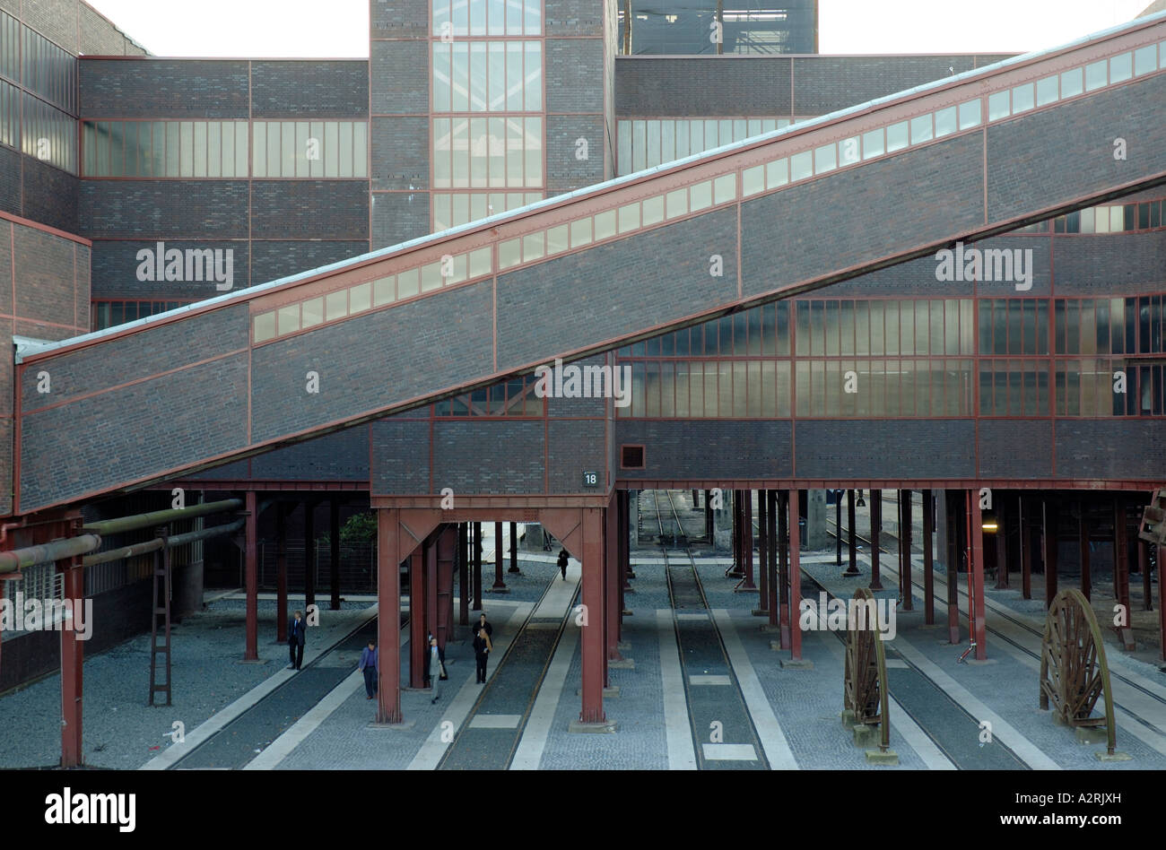 Unesco World heritage site, Coal Mine Zollverein, Essen, Germany Stock ...