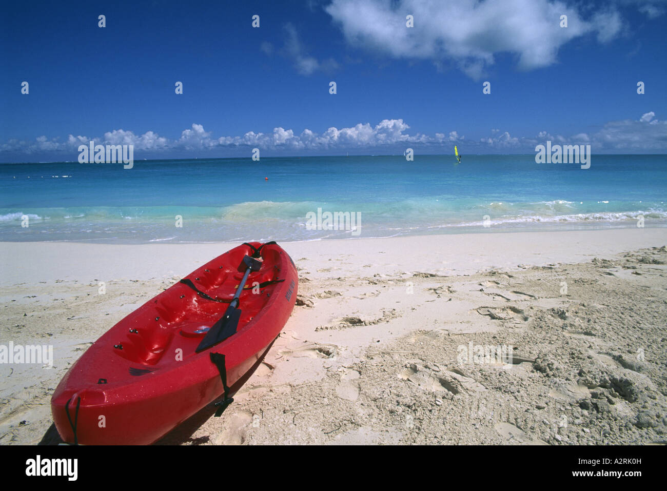 BEAUTIFUL BEACH IN THE TURKS AND CAICOS ISLANDS Stock Photo - Alamy
