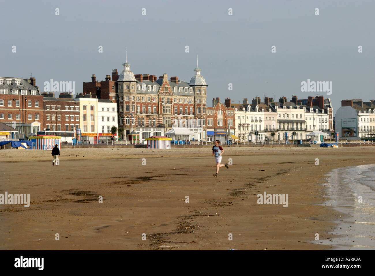 Typical english beach scene on hi-res stock photography and images - Alamy