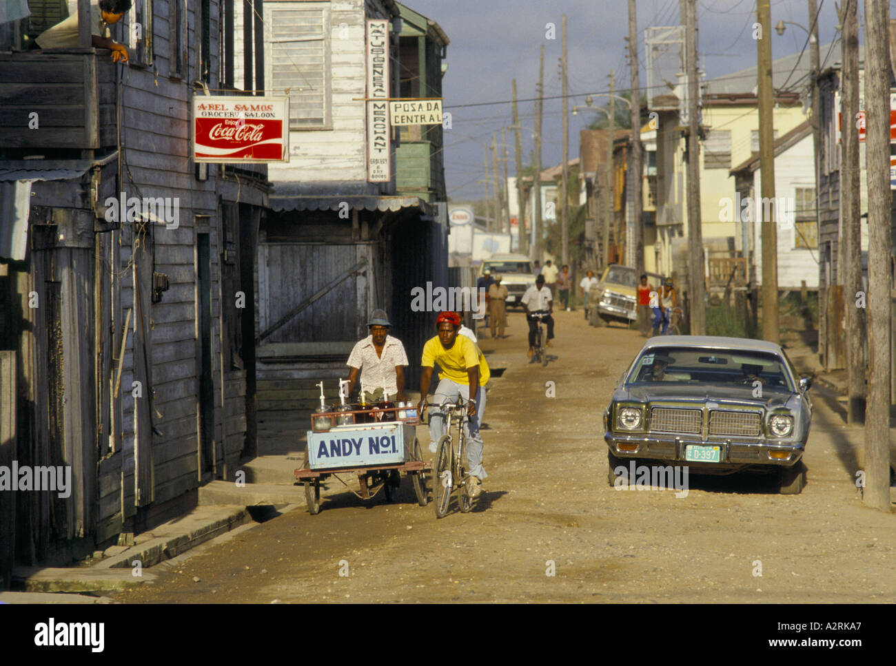 Street in belize city belize hi-res stock photography and images - Alamy
