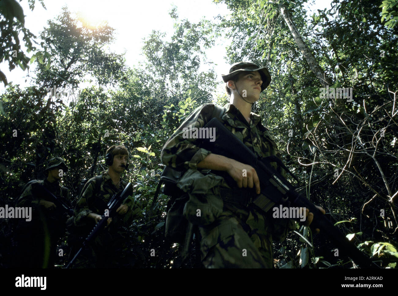 jungle patrol belize Stock Photo - Alamy
