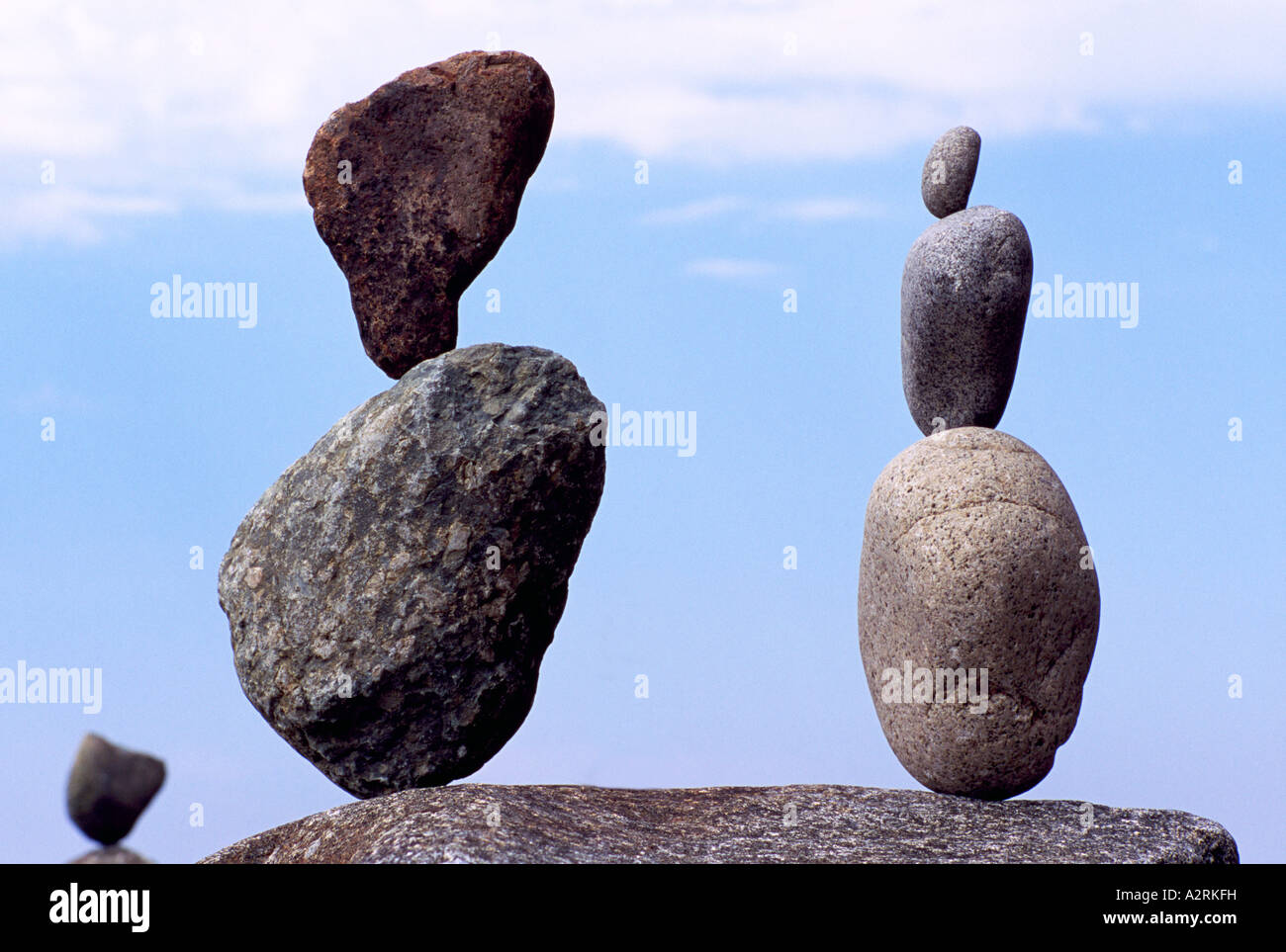 Rocks balanced to Perfection - Balance Concept Stock Photo - Alamy
