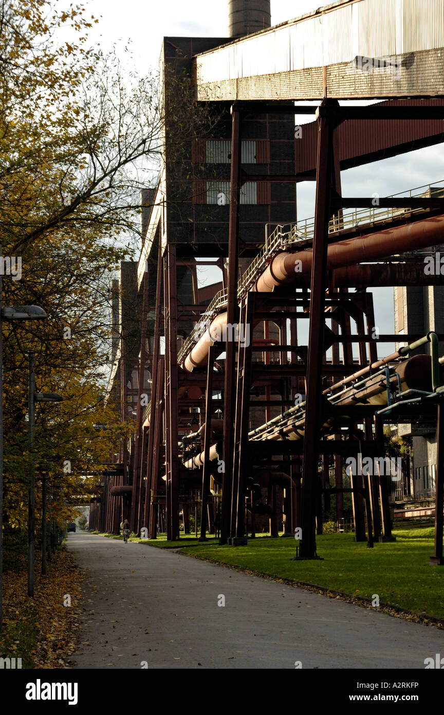 Disused coking plant, Essen, Germany Stock Photo - Alamy