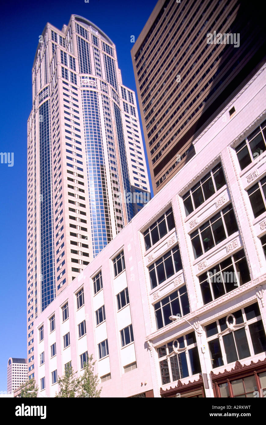 The Washington Mutual Tower in Downtown Seattle, Washington, USA Stock ...