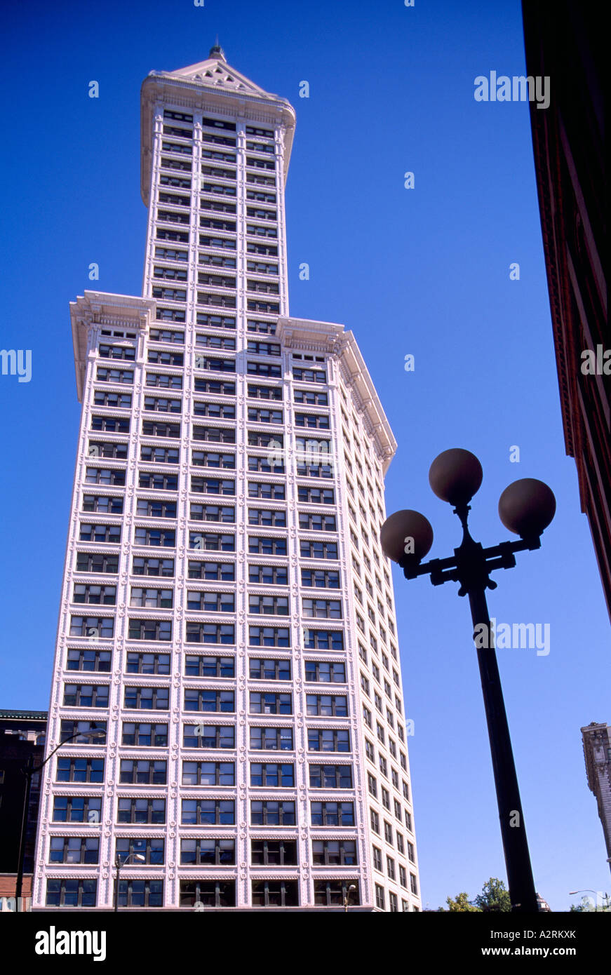 The Smith Tower, a Historic Building, in Downtown Seattle, Washington ...