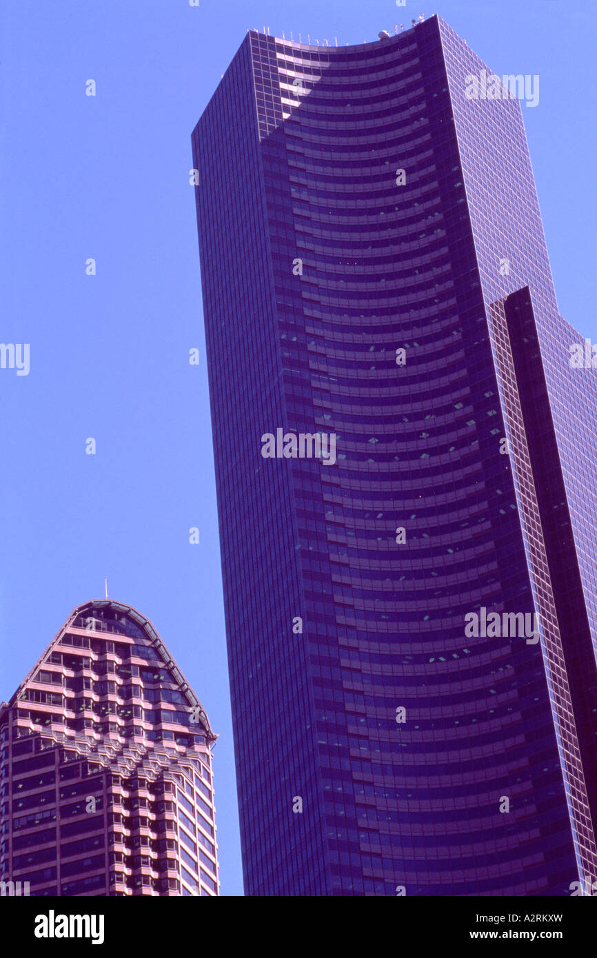 High-Rise Office Towers Downtown Seattle Washington State USA Stock ...