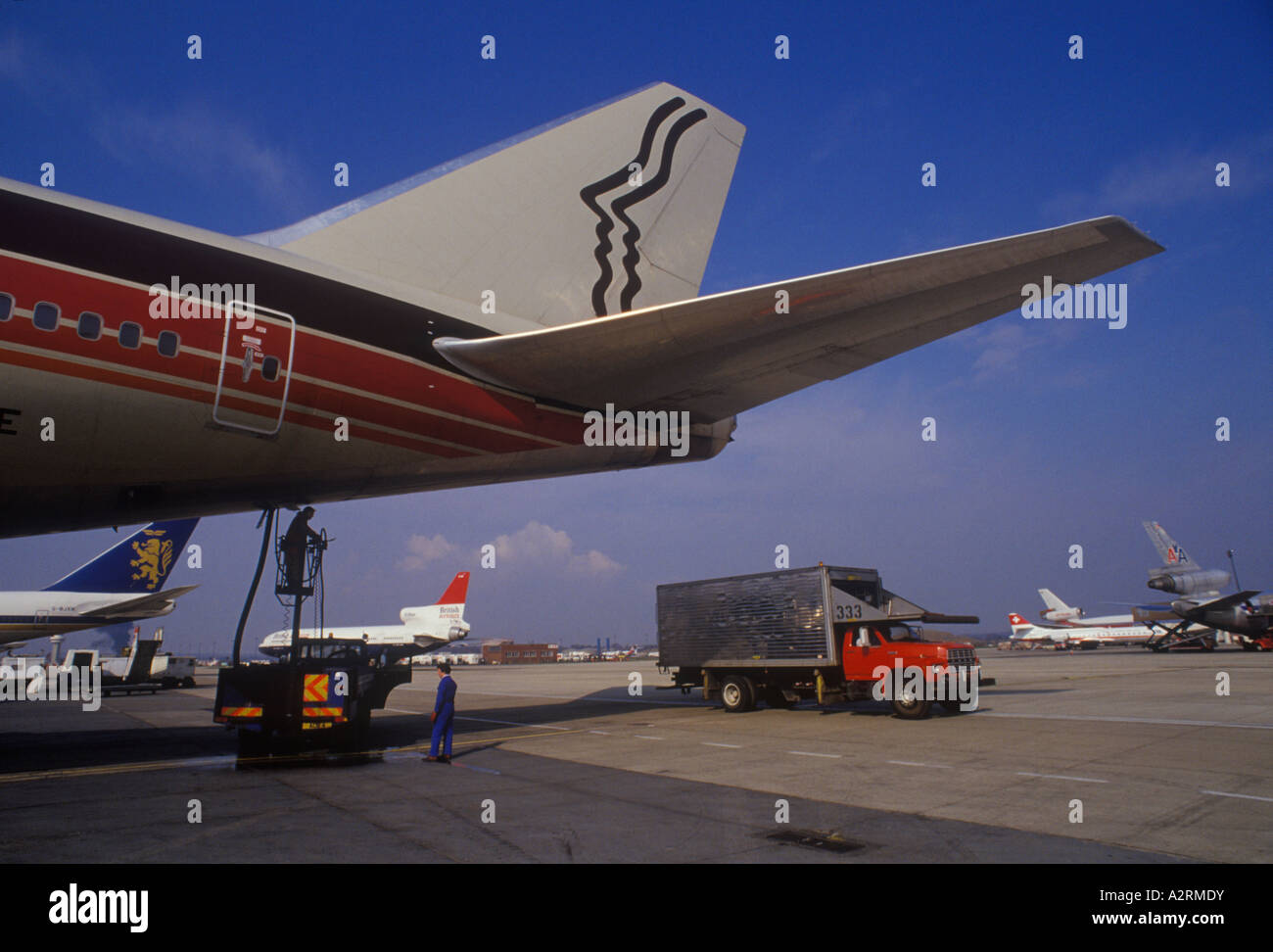 People express airline 1980s hi-res stock photography and images - Alamy
