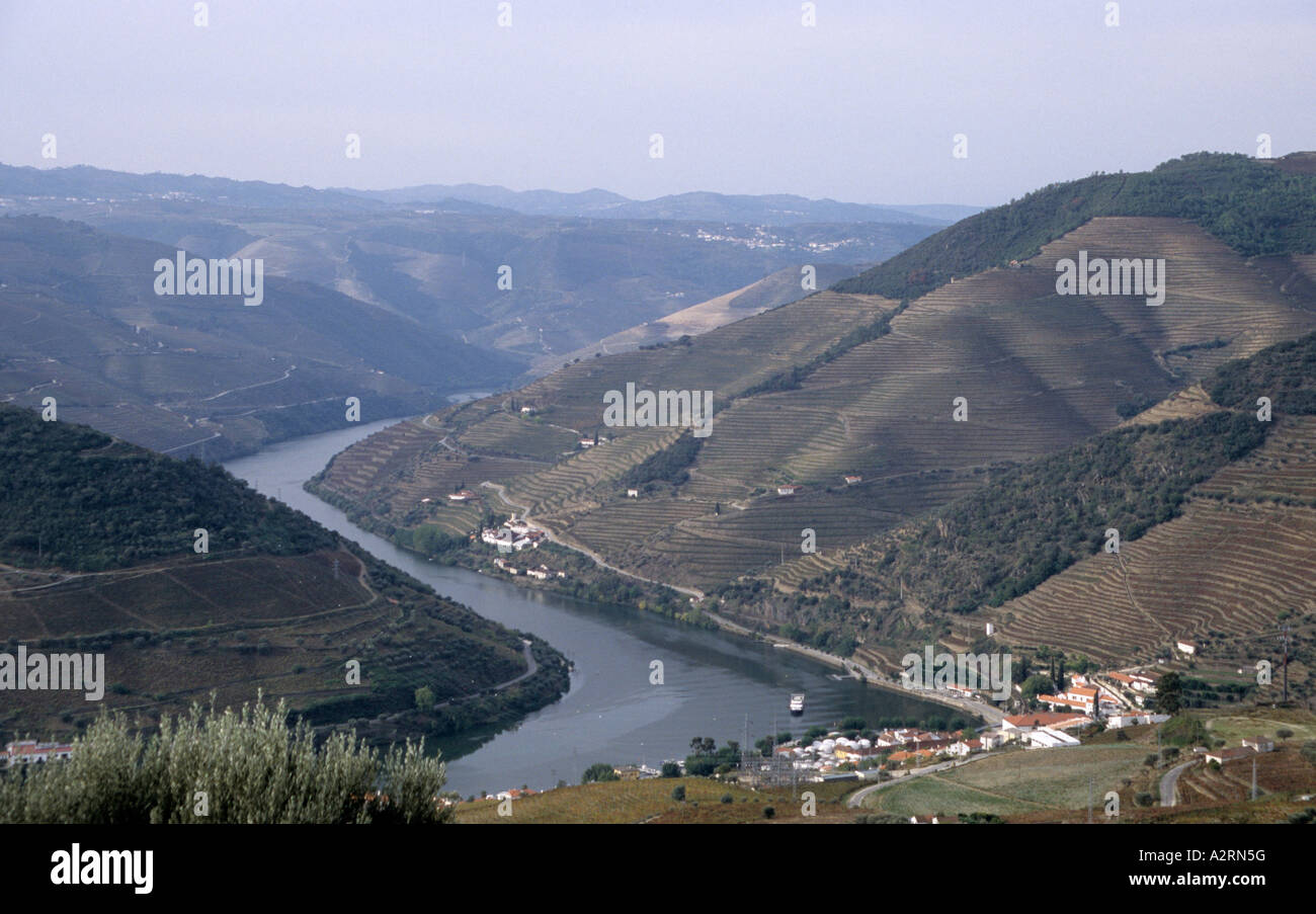 Pinhao and the Douro River Portugal Stock Photo - Alamy