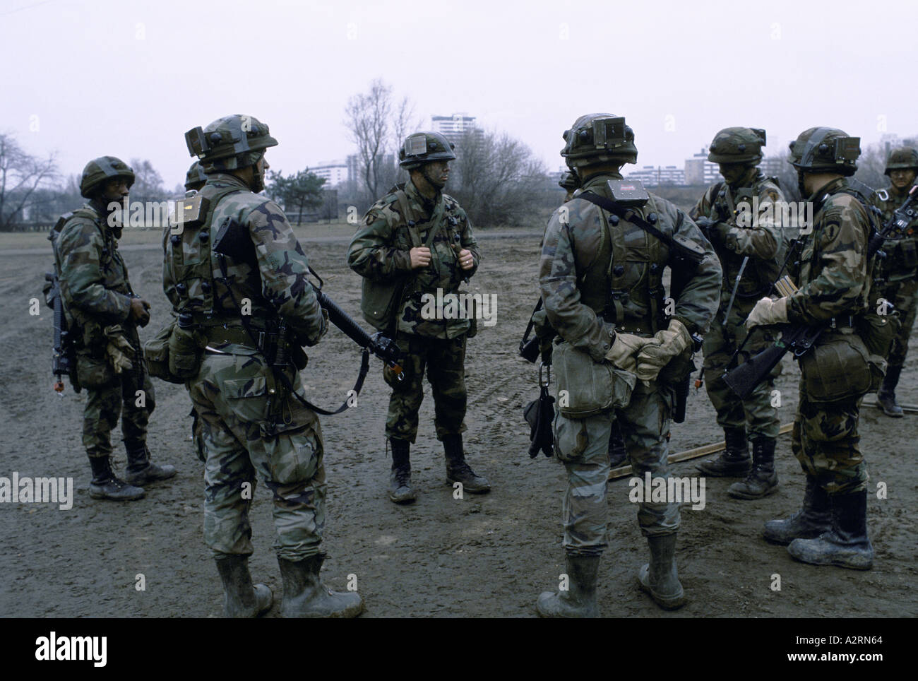 nato exercises in berlin us troops exercise in dough boy city Germany ...
