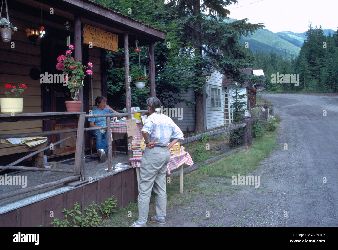 Sandon, BC, British Columbia, Canada - Old Houses on a Street in ...