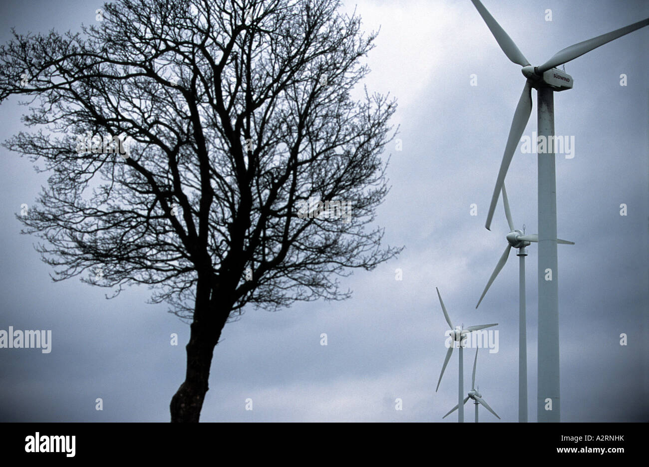 Europes largest inland wind farm hi-res stock photography and images ...