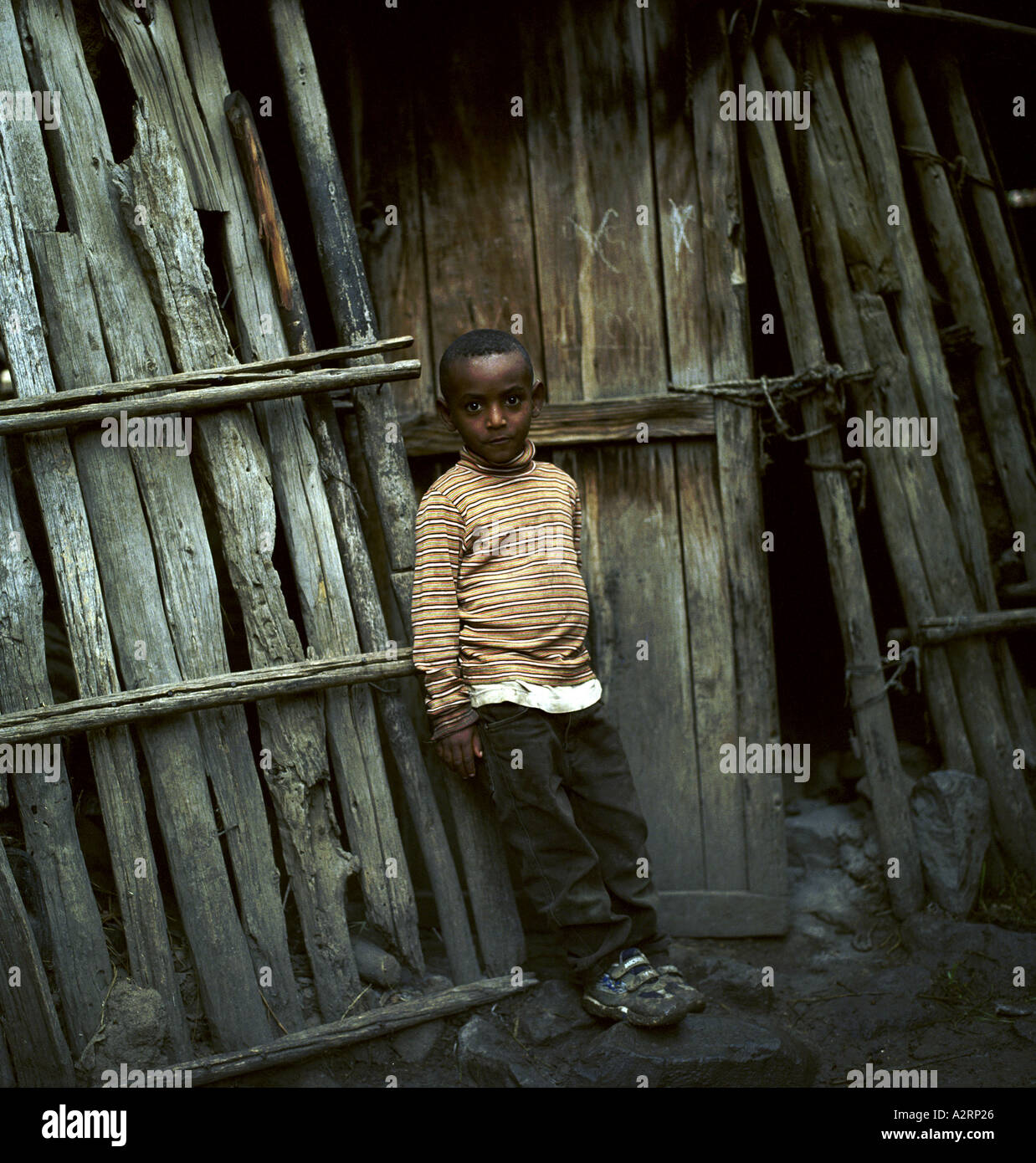 a boy in the town of bati in north wollo ethiopia bati Stock Photo - Alamy