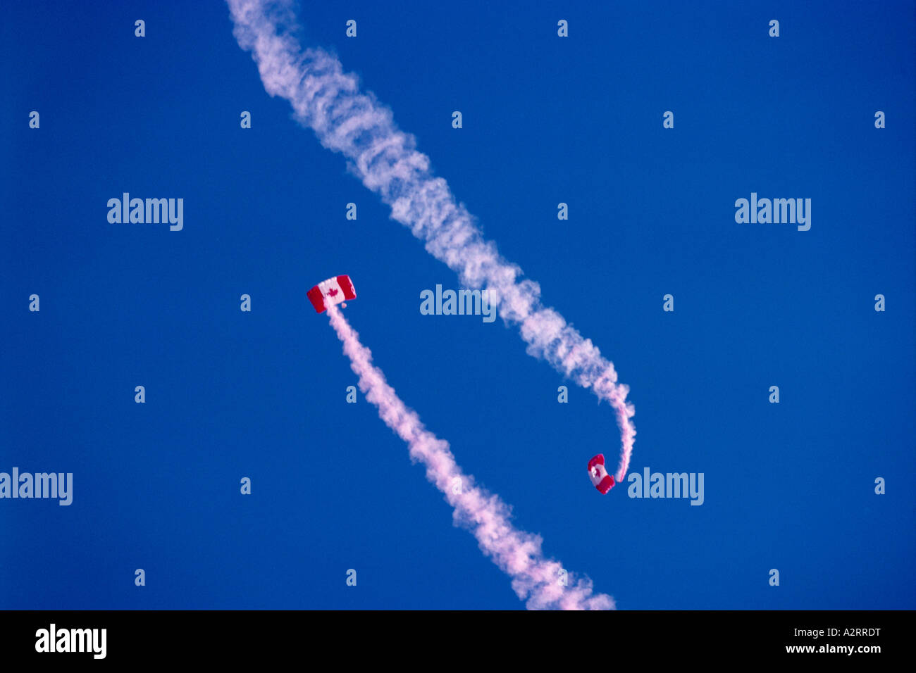 Skydiver parachute american flag hi-res stock photography and images ...