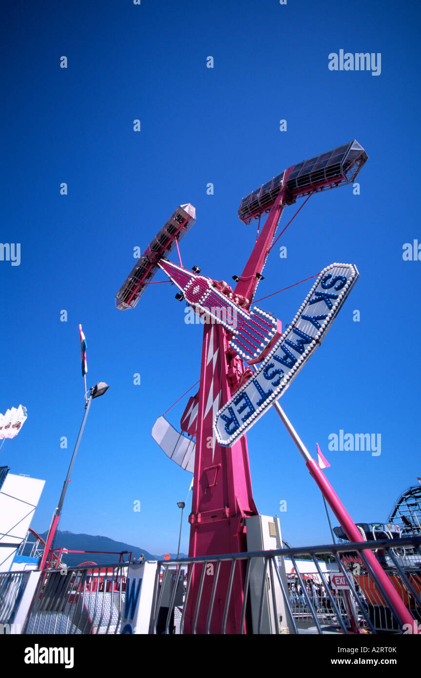 Skymaster Amusement Park Ride at Playland, Pacific National Exhibition ...