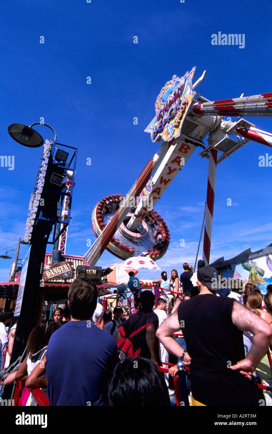 'Crazy Beach Party' Amusement Park Ride at Playland, Pacific National ...