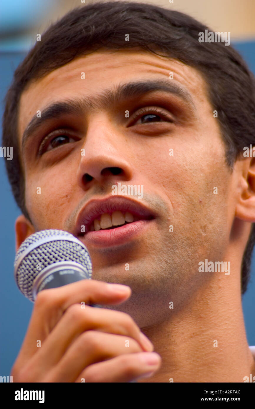 Moroccan athlete Hicham El Guerrouj Stock Photo - Alamy