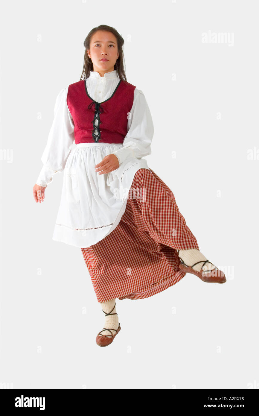 Young dancer with Basque traditional garb Stock Photo - Alamy