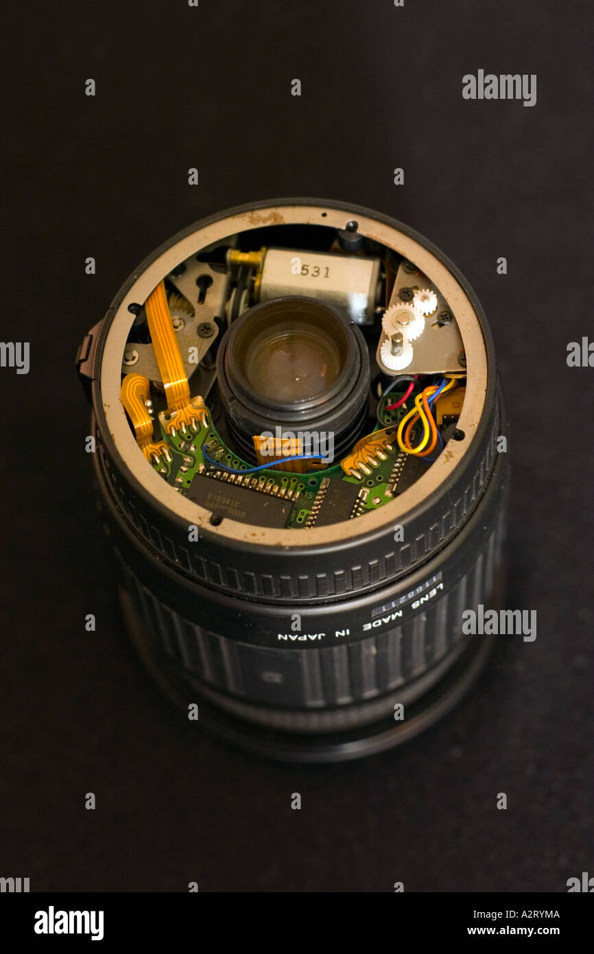 camera lens with mount removed Stock Photo - Alamy