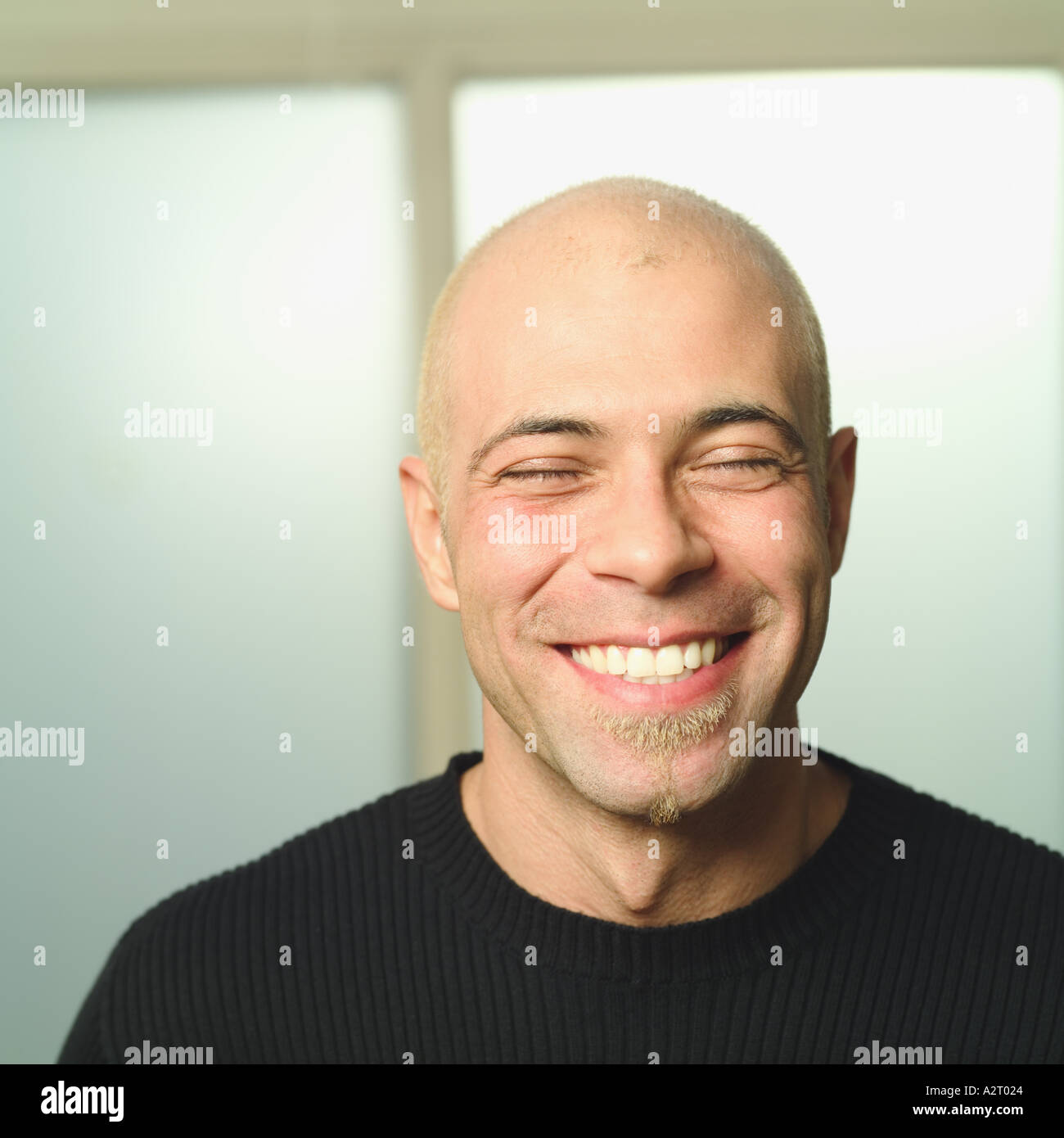 Close up shot of a young man with a buzz cut Stock Photo - Alamy
